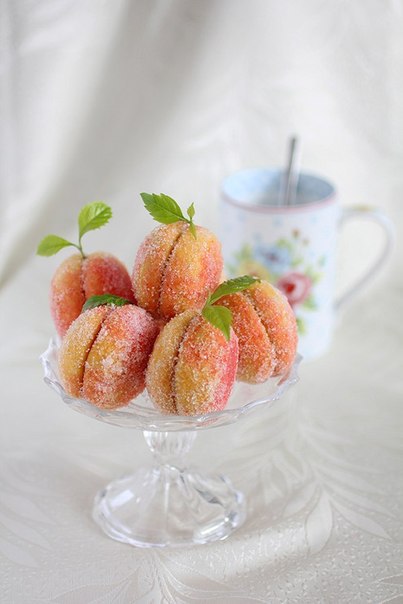 Вкус детства: пирожное «Персик» с повидлом - tochka.net